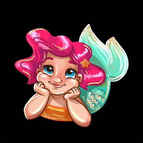 Pin On Mermaid Clipart
