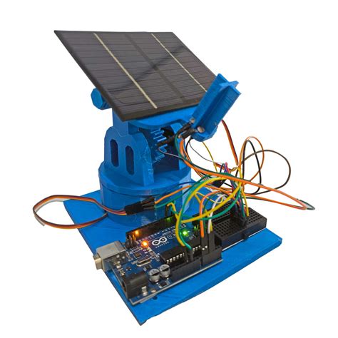 Sistema De Seguimento Solar Com Arduino E Placa Solar 12v