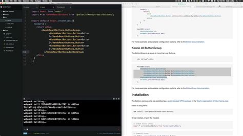 Kendo Ui For React With Nwb Cli Scaffolding For React Youtube