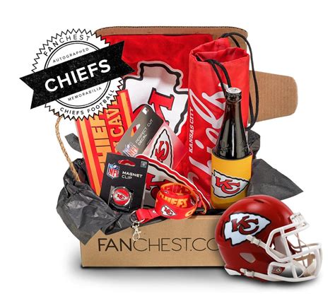 Kansas City Chiefs Memorabilia T Box Signed Mini Helmet Included
