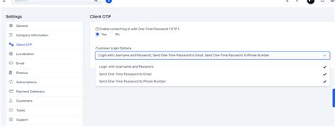 Client One Time Password Module For Perfex Crm By Halilaltndg Codecanyon