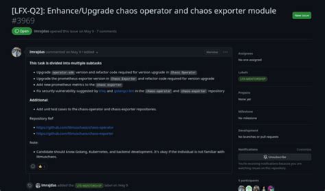 Discovering Chaos My Lfx Mentorship Journey With Litmuschaos Cncf