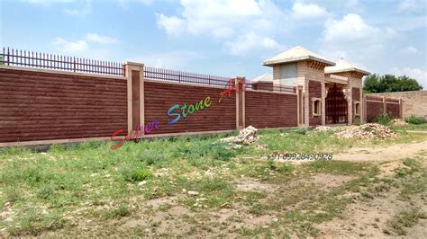 Compound Wall Boundary Boundary Wall Designs Compound Wall Design