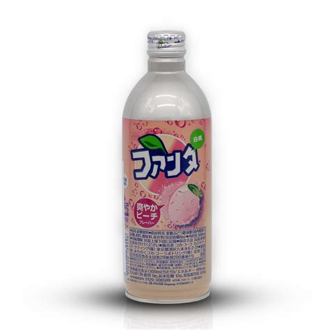Fanta White Peach Aluminum Bottle Choco Fresh