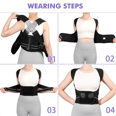 Full Back Brace For Back Straighten And Posture Correction Fivali
