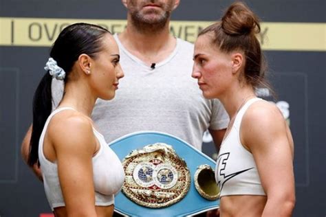 Cherneka Johnson La Peleadora Que Dio Pesaje En