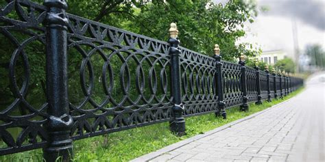 Iron Fence Design Ideas 19 Wooden Fence Ideas To Match Your Modern