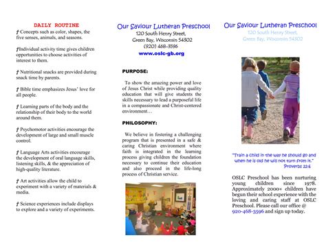 Preschool Information Ppt