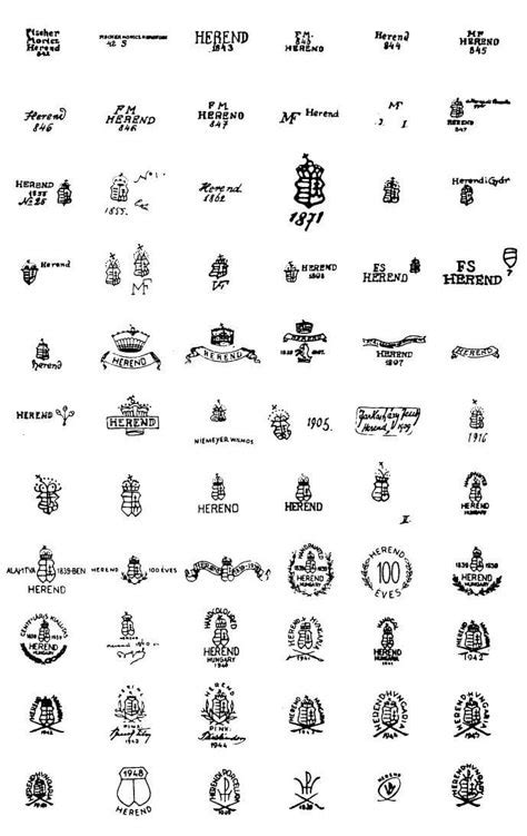 14 Best Makers Marks On Vintage Glass Images Glass Makers Mark