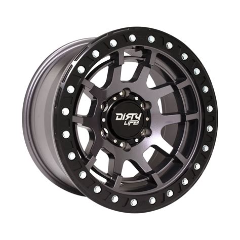 Dirty Life Dt4 Gloss Metallic Graphite Gas Wheels And Tyres