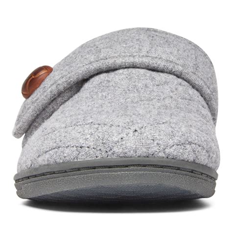 Vionic Womens Indulge Carlin Flannel Mule Slipper 58 Off