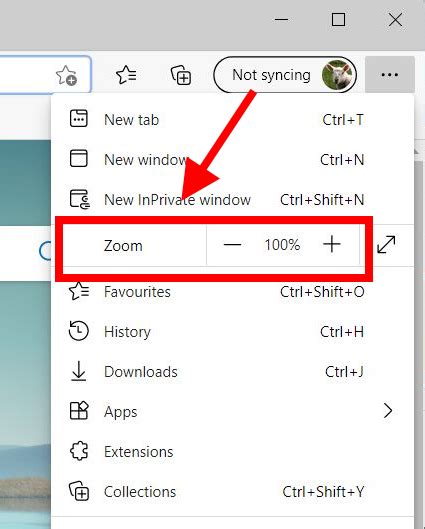 Making Text Larger In Microsoft Edge For Windows 10 Abilitynet