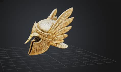Stl File Winged Helmet 🪖 ・3d Printer Design To Download・cults