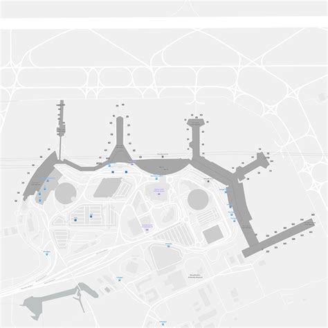 Se Lufthavnskort For Arlanda Arn Arn Eoob Dk