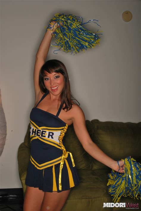 Midori West Is A Wildcat Cheerleader Porn Pictures Xxx Photos Sex