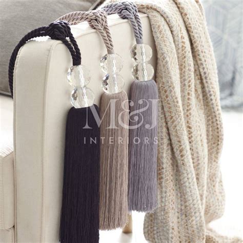 Opera Tassel Rope Curtain Tiebacks Mandj Interiors