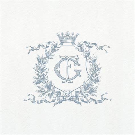 Vintage And Drawn Crests — Blue Harbor Paperie