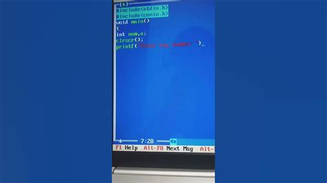 Odd Even Program In C Number Odd Or Even Program Turbo C Shorts Oddoreven Clanguage