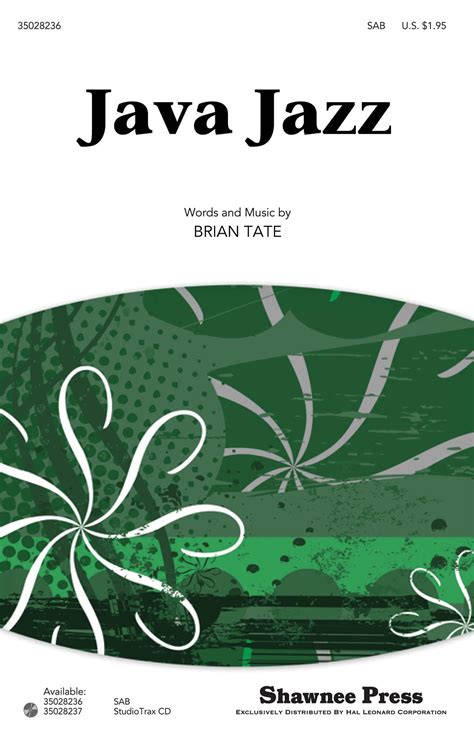 Java Jazz Brian Tate Sheet Music For Mixed Choir