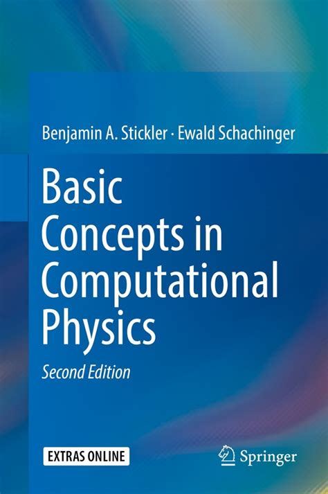 Basic Concepts In Computational Physics 2nd Edition Premiumjs Store