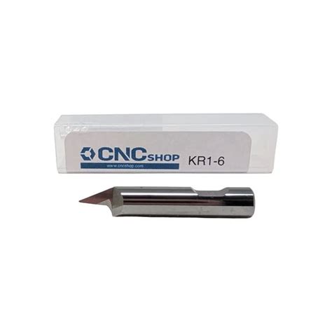 Cnc Shop Kr1 6 6mm Oscillating Knife Blade Single Edge Round Point