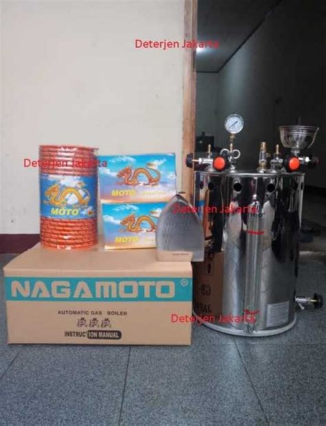 Setrika Uap Boiler Otomatis Nagamoto 25 Liter Murah Original Lazada