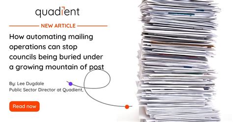 Quadient Mailing Solutions On Linkedin How Automating Mailing Operations Can Stop Councils