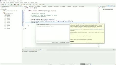 1 first program in java java hello world program first java