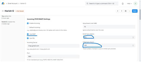 Emails Are Getting Automatically Unread In Gmail While Configure With Our Erpnext User Forum