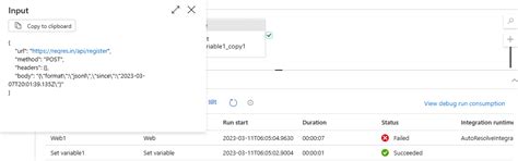 Azure Data Factory Dynamically Fetch A Since Timestamp In The Body Of My Web Activity And
