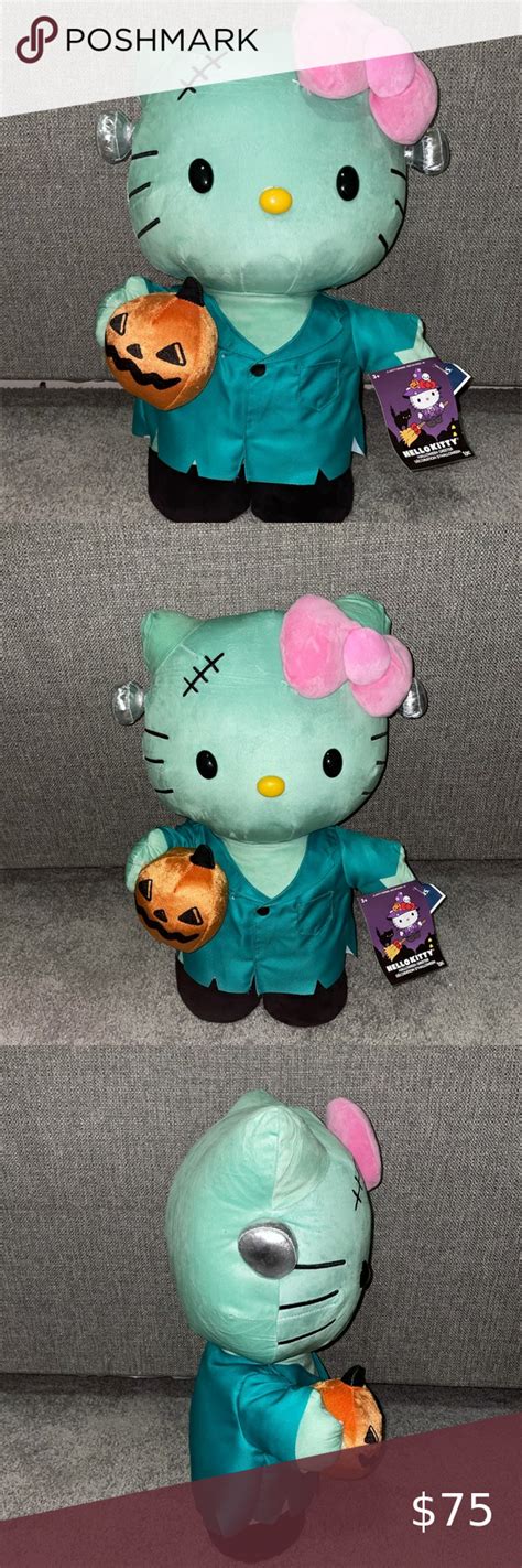 Hello Kitty Frankenstein Halloween Door Greeter Kitty Hello Kitty
