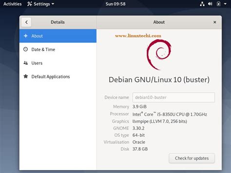 Debian 10 Buster Installation Steps With Screenshots