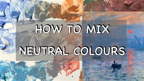 How To Mix Chromatic Greys New Update
