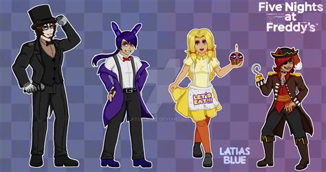 Human Fnaf Concept By Latiasblue On Deviantart
