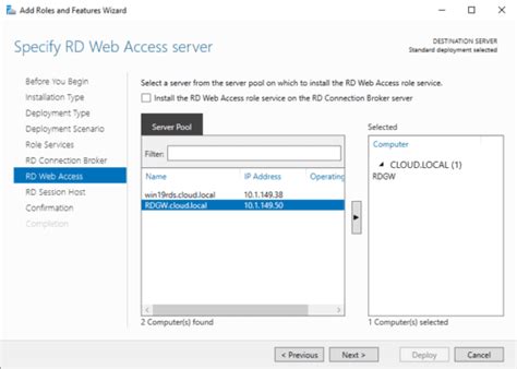 Windows Server 2019 Rd Web Access Configuration Virtualization Howto