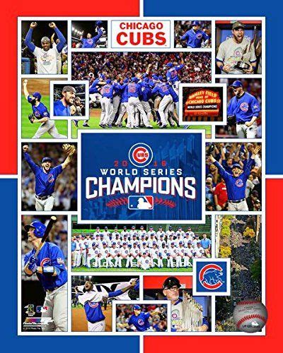 Chicago Cubs 2016 World Series Champions Composite Photo Size 8 X 10