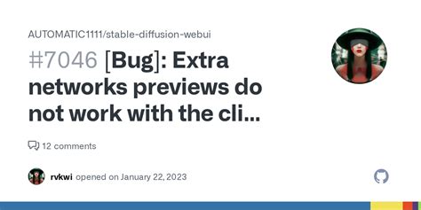 Bug Extra Networks Previews Do Not Work With The Cli Options For Different Directories