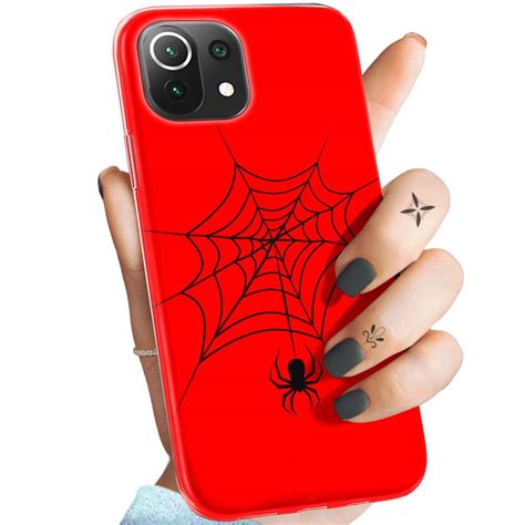 Etui Do Xiaomi Mi Lite G G Ne Wzory Pająk Spider Pajęczyna Obudowa Xiaomi Sklep