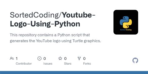 Github Sortedcodingyoutube Logo Using Python This Repository