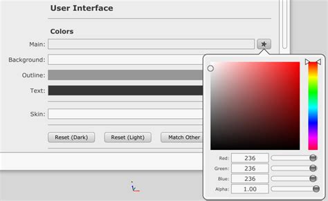 User Interface CNC Zone