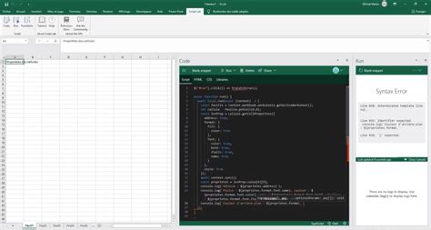 Formation Javascript Et Excel Manipuler Les Api Excel 365 2016 Et 2019 Avec Javascript