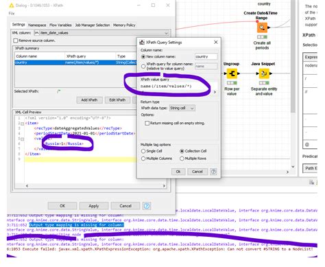 Using Namelocal Name Functions With Xpath Node Knime Analytics