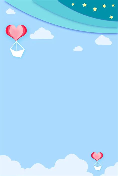 爱心热气球元素矢量背景图背景图片素材下载 图片编号ydxewzge 免抠素材网