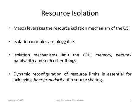 Introduction To Mesos Pptx Cloud Computing Internet