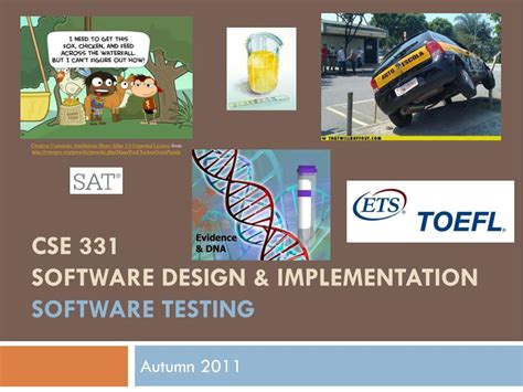 Ppt Cse 331 Software Design And Implementation Software Testing Powerpoint Presentation Id2147099