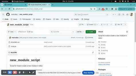 Script For Easily Create Custom Module For Odoo Customisation Youtube