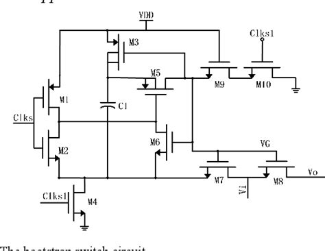 Figure 2 From A 10 Bit 50 Mss Sar Adc With Binary Scaled Recombination Weighting Capacitor