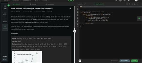 Gfg160 Geekstreak2025 Geeksforgeeks Dsa Stocktrading