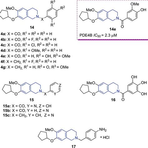 The Chemical Structure Of Compounds Showing A Promising Inhibitory Download Scientific Diagram