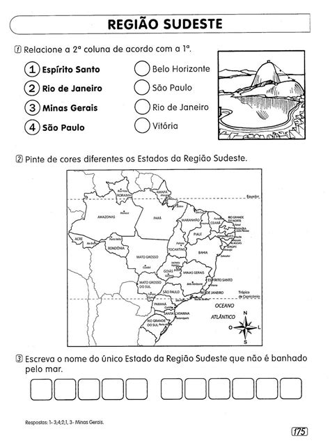 Rosearts Atividades Para Imprimir RegiÕes Brasileiras Atividades De